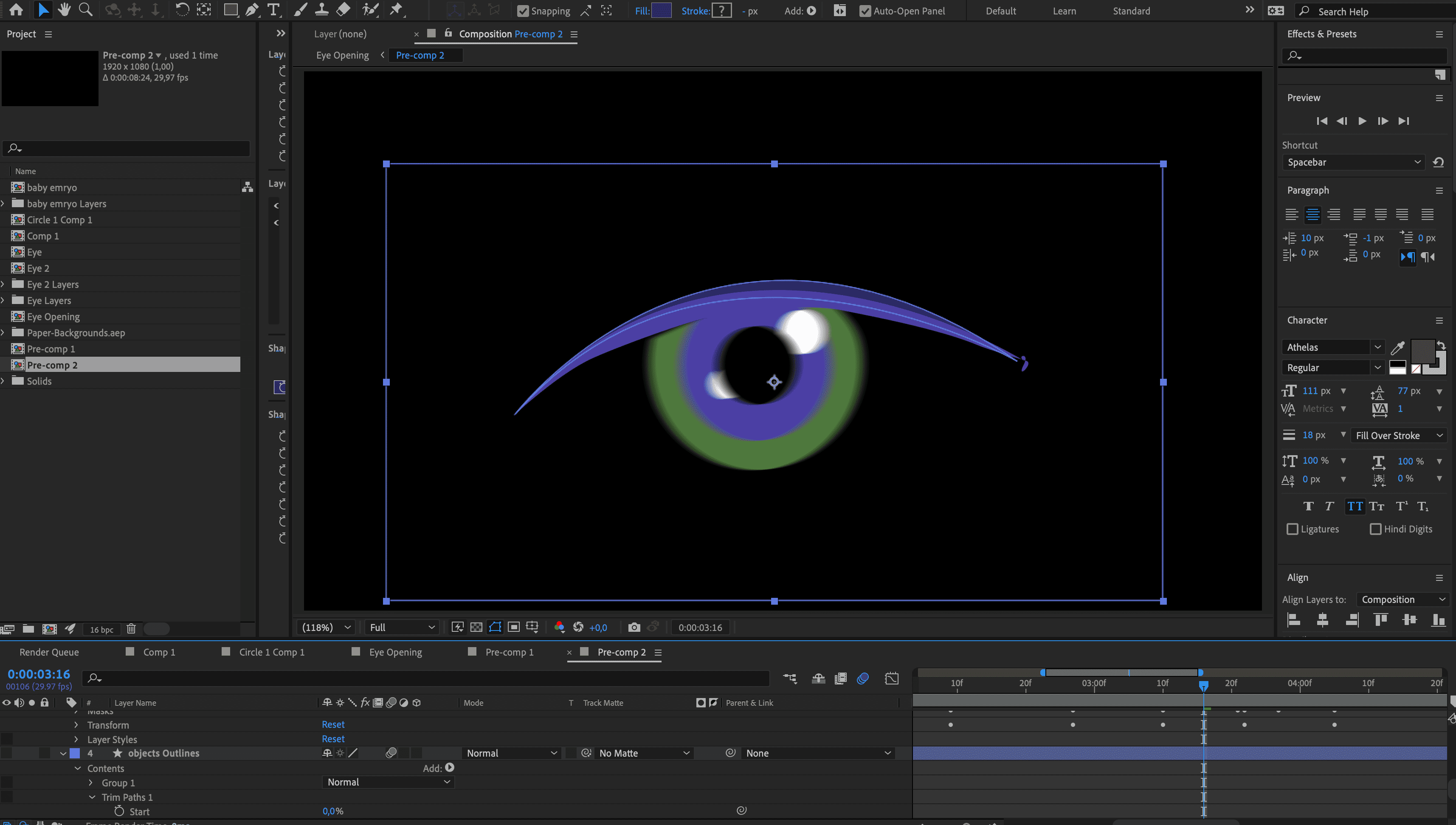 Abstract Animation Sequence - House Down Animations